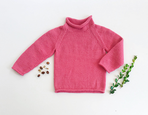 Ravelry: #21 Roll Raglan - child & adult sweater pattern by Melinda ...