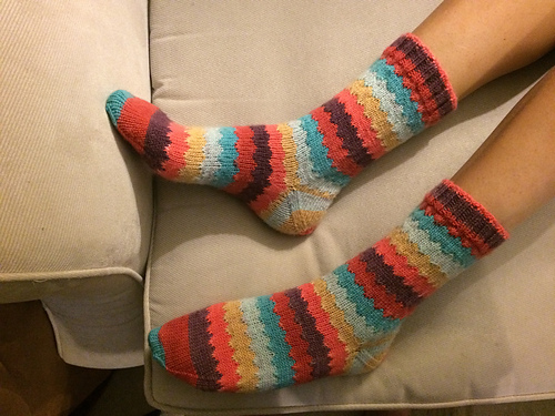 Ravelry: Geek Socks pattern by Wei S. Leong