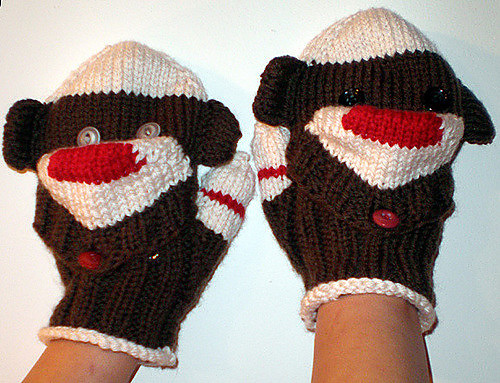 Ravelry: Sock Monkey Fingers Popped Out pattern by Sabrina Thompson