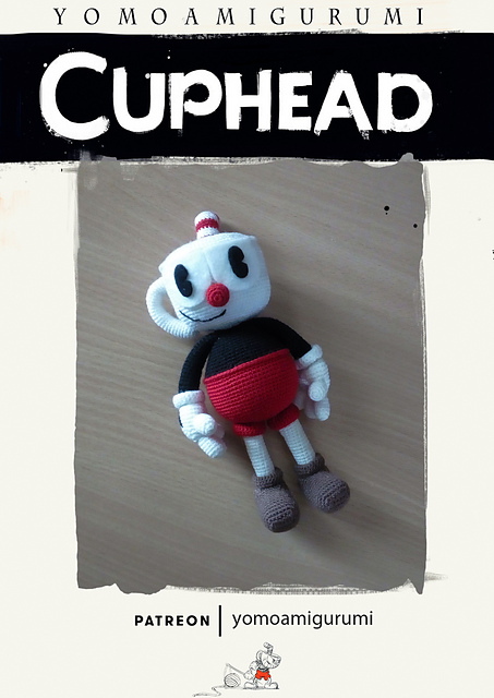 Ravelry: Cuphead amigurumi pattern by Natalia Luciana
