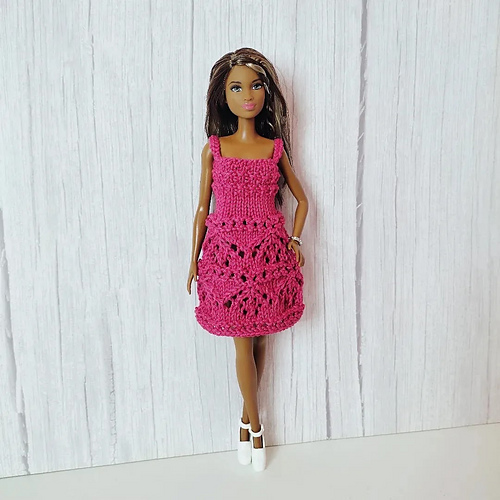 Ravelry: Yasmine dress Barbie doll pattern by Elena Canon