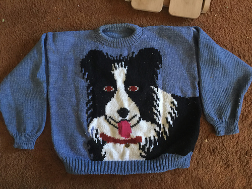 Ravelry: The Border Collie pattern by Bernat Design Studio