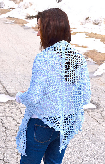 Ravelry: Spring Triangle Shawl pattern by Maggie Haskell
