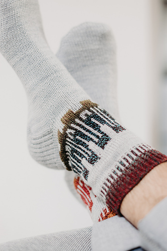Ravelry: Brooklyn Memories Socks pattern by Zanete Knits