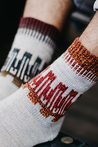 Ravelry: Brooklyn Memories Socks pattern by Zanete Knits