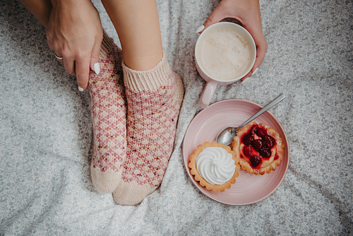Ravelry: Rhubarb and Custard Socks pattern by Zanete Knits