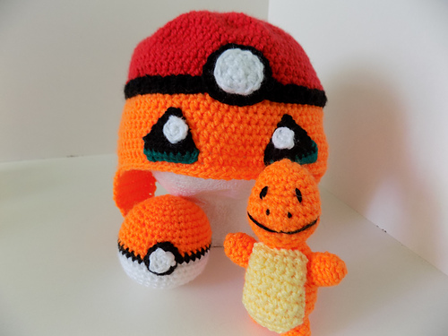 Ravelry: pokemon characters hat pattern by Zebrasaysmoo