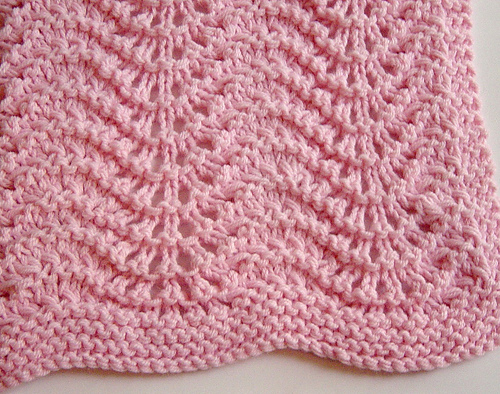 Ravelry: Feather and Fan Baby Blanket pattern by JoAnne Turcotte