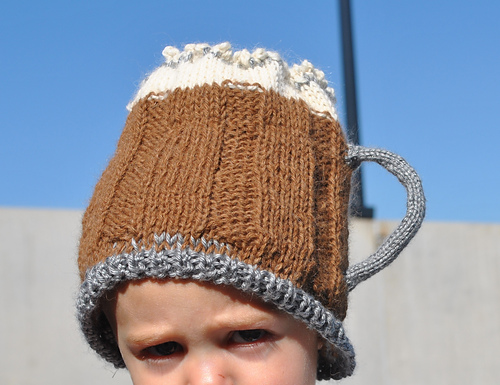 Ravelry: Baby Beer Mug Hat pattern by Zea Moullet
