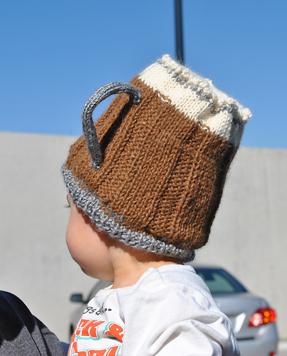Ravelry: Baby Beer Mug Hat pattern by Zea Moullet