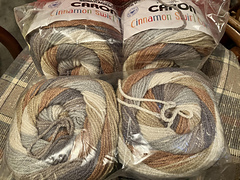 Ravelry: Caron Cinnamon Swirl Cakes