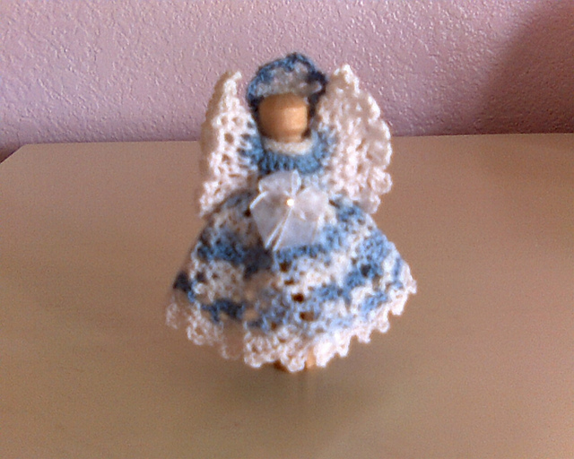 Ravelry: Clothespin Angel #4 pattern by Anne Halliday