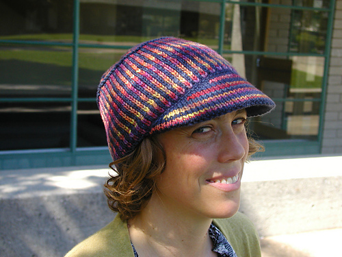 Ravelry: Auntie Gravity Hat pattern by Jen Gall