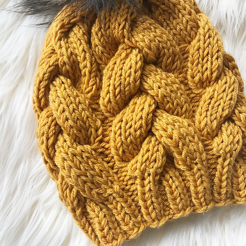 Ravelry: Chunky Braided Beanie pattern by Zoe Bartley