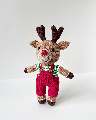 Ravelry: Rudolph the Reindeer pattern by Zoe Bartley