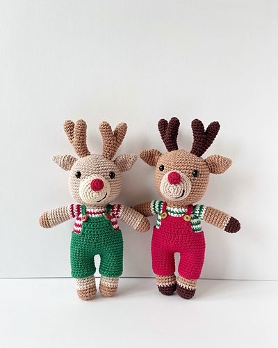 Ravelry: Rudolph the Reindeer pattern by Zoe Bartley