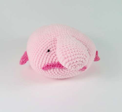 Ravelry: Bertha the Blobfish pattern by Zoe Garland