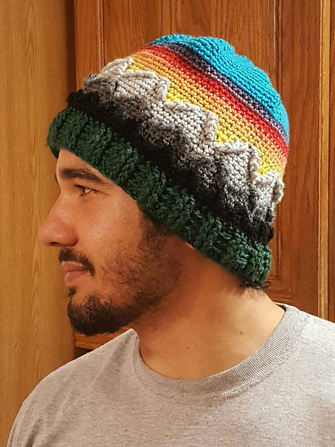 Ravelry: Mountain Sunset Hat pattern by Zonal