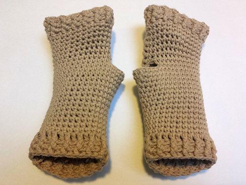 Ravelry: Braided Woven Cables Fingerless Mitts pattern by Stacy Pamela