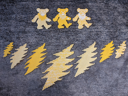 Ravelry: Grateful Dead Bear pattern by Stacy Pamela