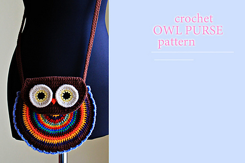 Ravelry: Crochet Owl Purse pattern by zoom yummy