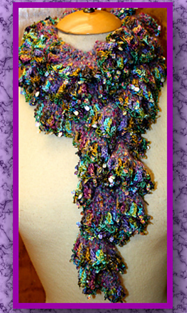 Ravelry: Crochet Curly Scarf pattern by Zephyr Designs