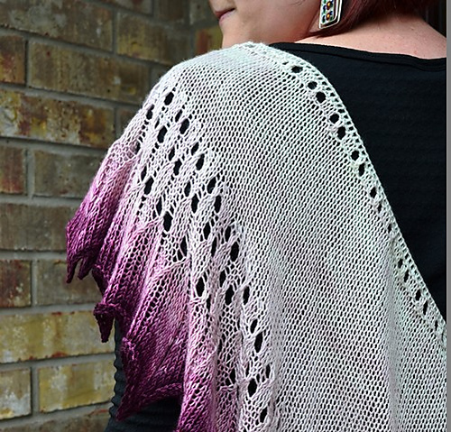 Ravelry: A Shawl for Ann pattern by Susanna IC