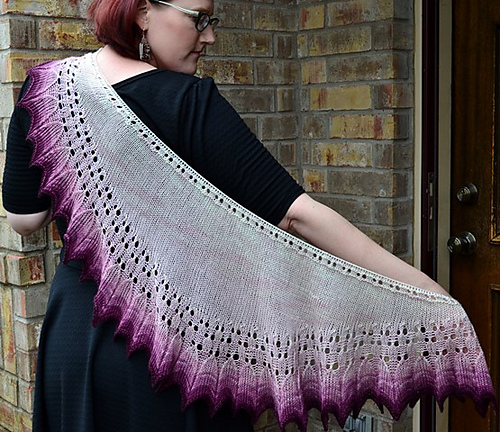 Ravelry: A Shawl for Ann pattern by Susanna IC