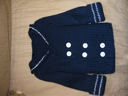 Ravelry: Sailor Cardigan Slip Over with Beret pattern by American ...